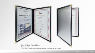 A4 Certificate + Holder, A4 Certificate, A4 certificate with holder